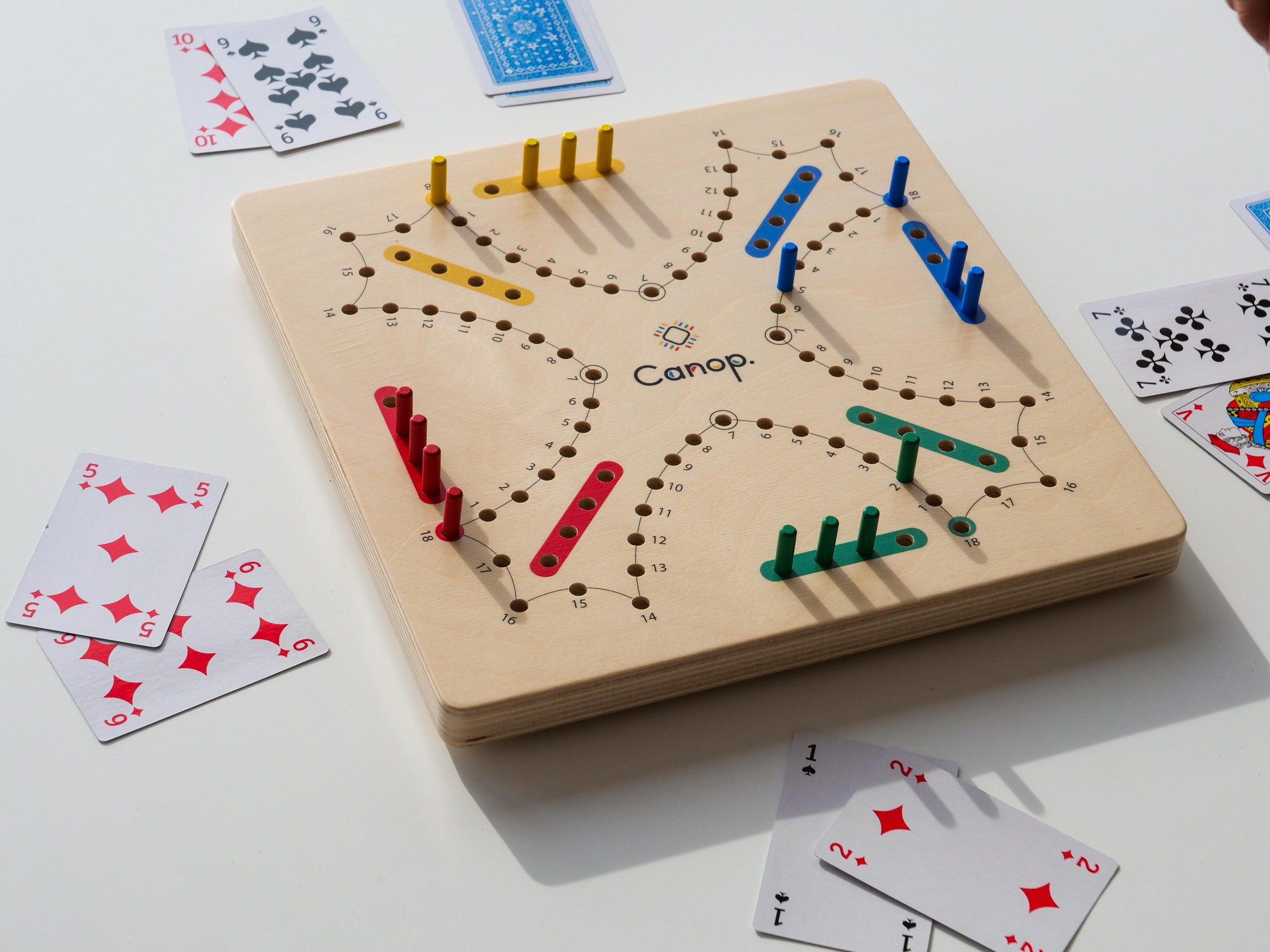 Jouer au jeu de Tock à 2 joueurs – Canop Jeu